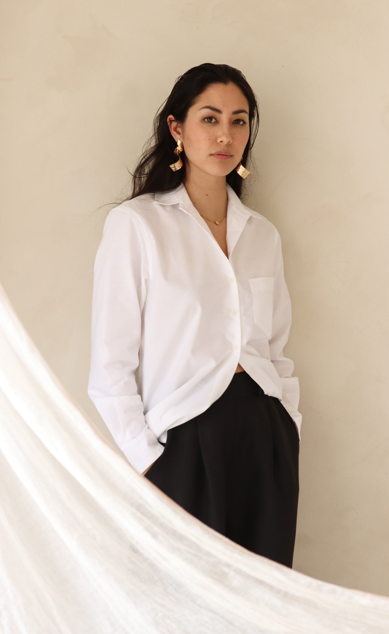 The Tailor - Women's White Proper Fit Shirt – Power Of My People